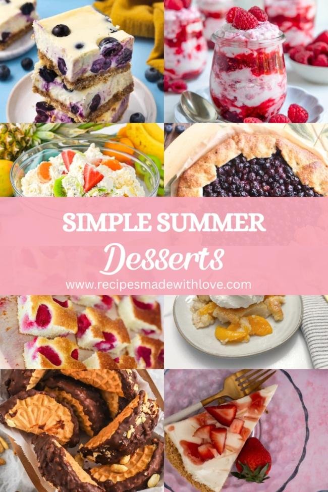 Sweet Summertime: Must-Try Dessert Recipes for Hot Days